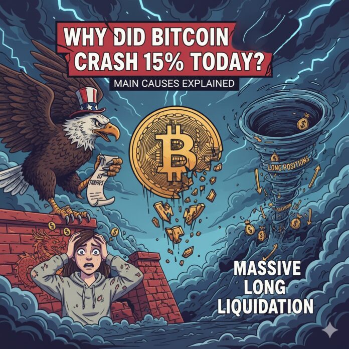 Why Did Bitcoin Crash 15% Today? Main Causes Explained - Cryptojist