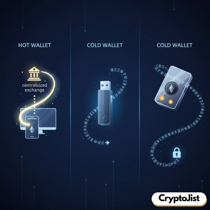 Crypto Wallets Explained: What Are Hot And Cold Storage? - Cryptojist